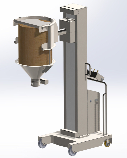 Drum Invertor For Powder and Tablet Transfers - Automed Systems